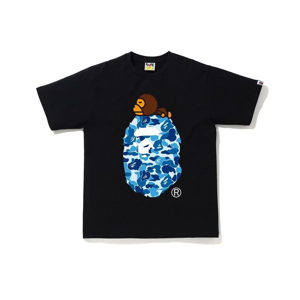 TSHIRT BAPE BABY MILO ON CAMO BLUE – KITSUNE HYPE DEPT